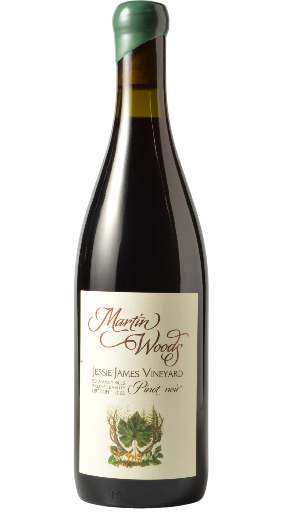 Martin Woods "Jessie James Vineyard" Eola-Amity Hills Pinot Noir 2022 ...